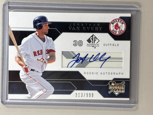 2008 SP Authentic - Rookie Autograph Jonathan Van Every #184 /999 (AU ...