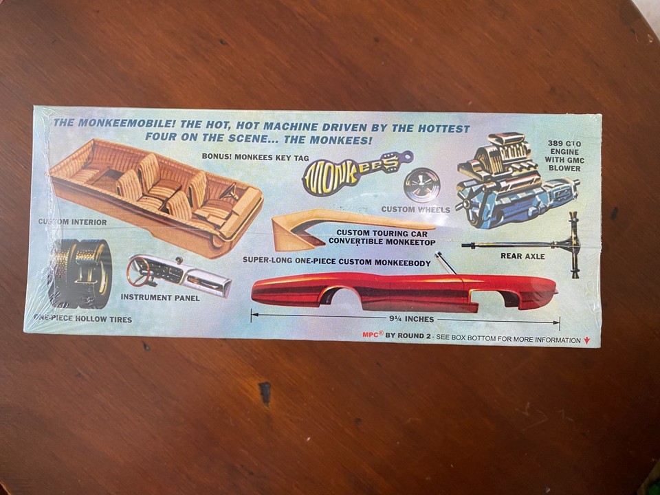 2012 MPC The Monkees Monkee Mobile 1:25 Scale Model Kit NIB | eBay