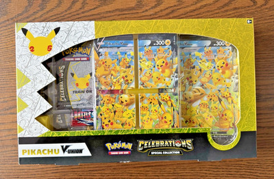 Pokemon TCG Celebrations 25th Anniversary Pikachu V-Union Special ...