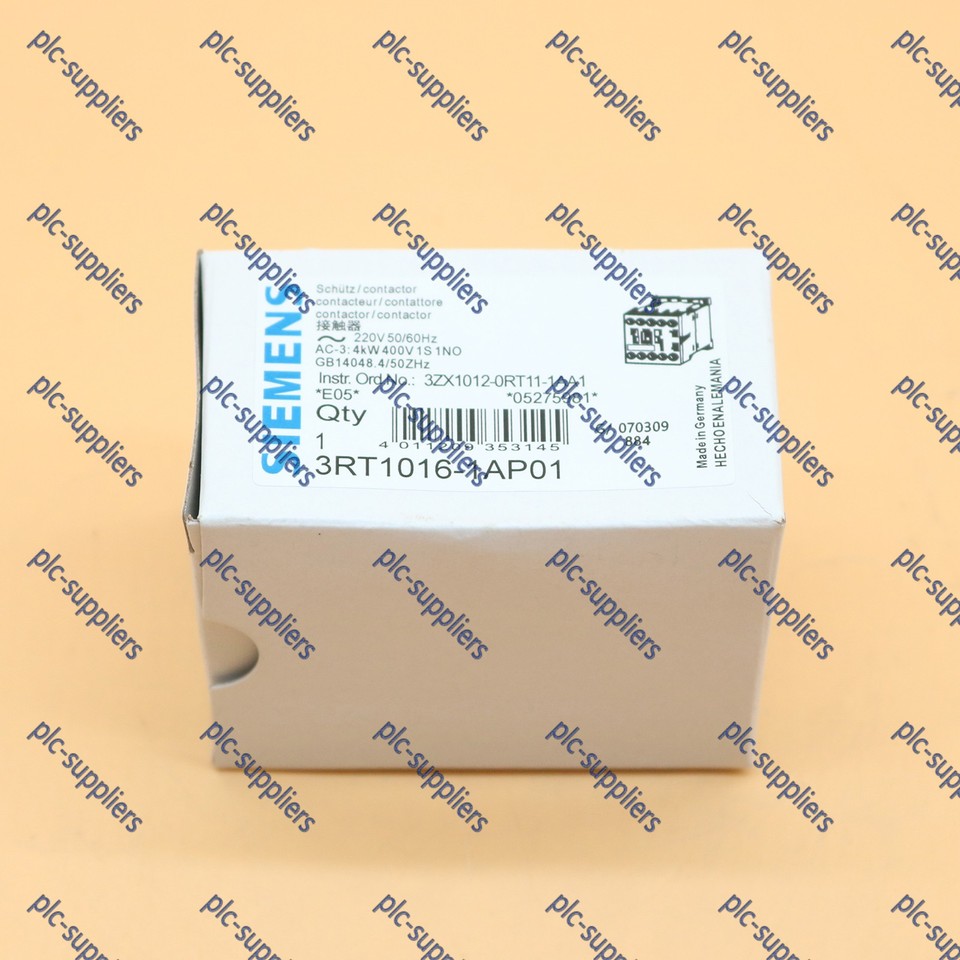 NEW SIEMENS 1PC in box Contactor 3RT1016-1AP01 3RT10161AP01 Fast ...
