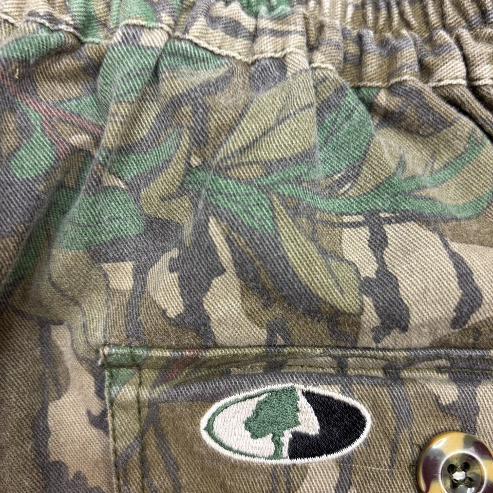 Realtree Trousers Adult Large Green Canvas Camo Carpenter Workwear ...