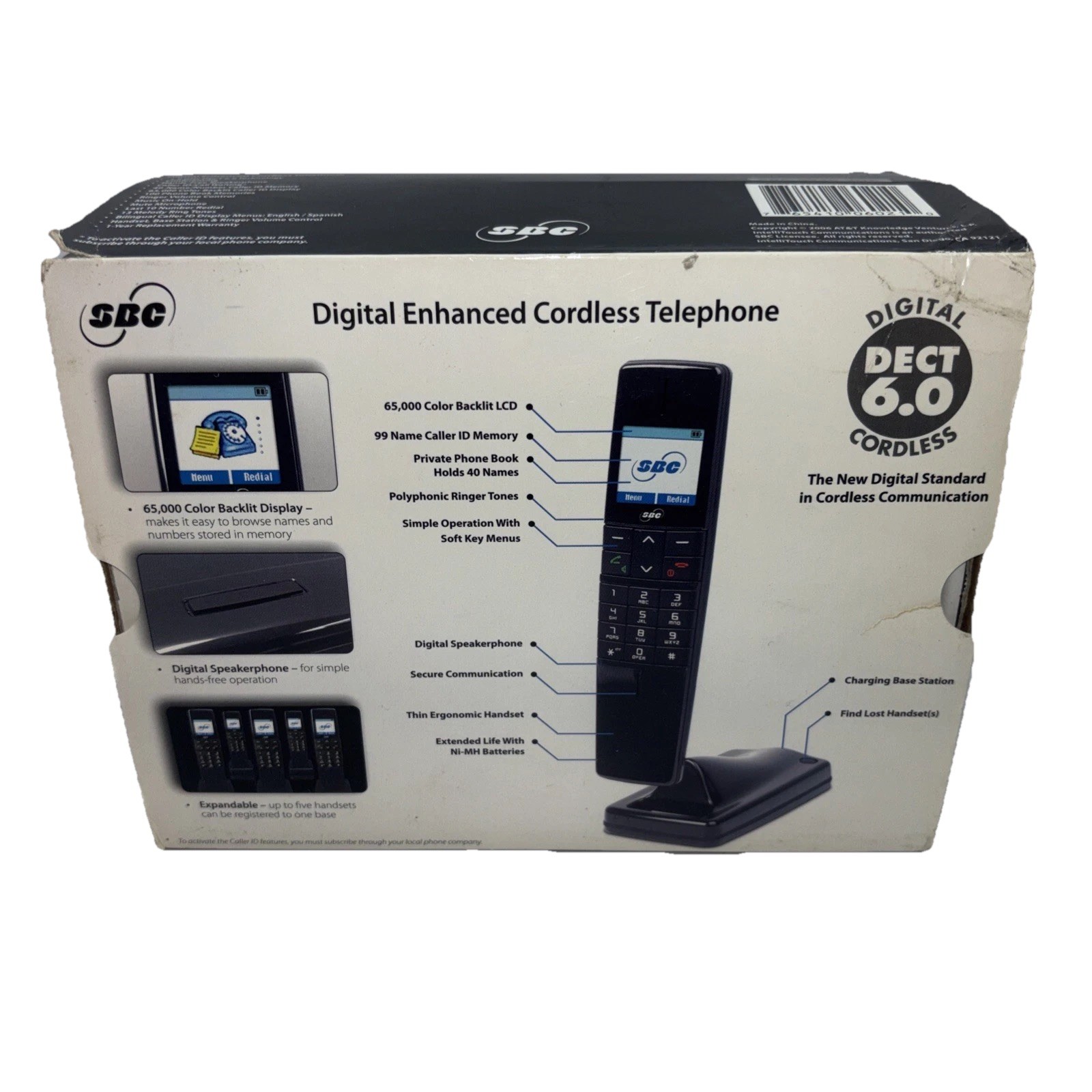 SBC Digital Enhanced Cordless Telephone Lot Of 2 | eBay