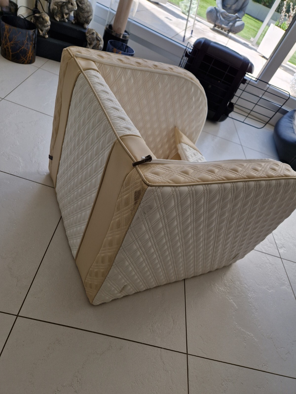 DOGSTYLER Diamond S, neu, weiß-gelb, höchste