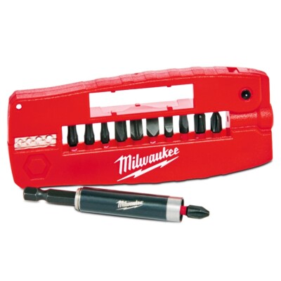 Milwaukee Impact Bit Set With Intergrated Wire Stripper, Loop Maker ...
