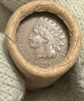 Unsearched Old Estate Wheat Penny Roll Indian Head Vintage Cents Silver ...