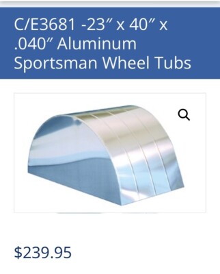 competition engineering Aluminum Wheel Tub Kit | eBay