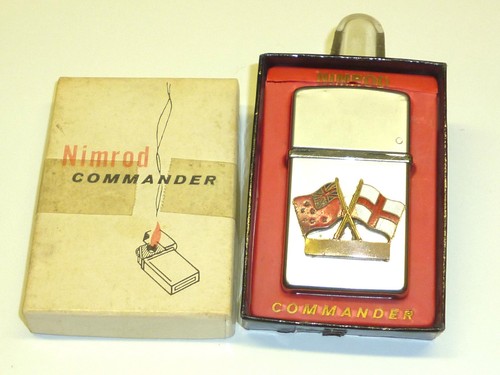 NIMROD COMMANDER "FALCON" PIPE LIGHTER - FIRE - ORIGINAL PACKAGING ...