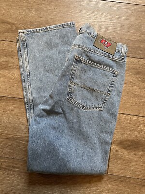 NFL Tailgater Tampa Bay Buccaneers Jeans Mens 34x32 Denim Blue | eBay