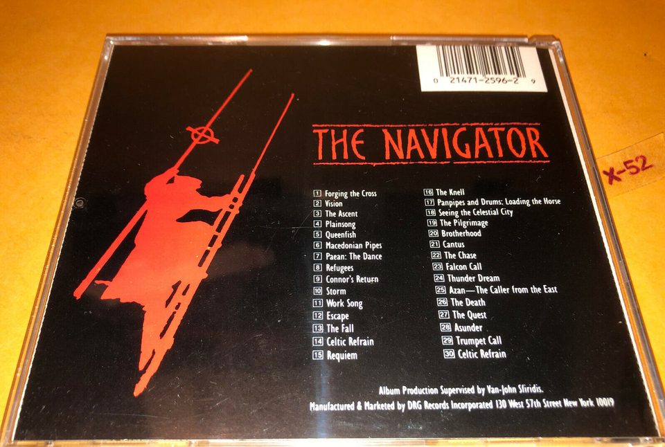 The Navigator CD soundtrack Davood Tabrizi vincent ward bruce lyons DRG ...