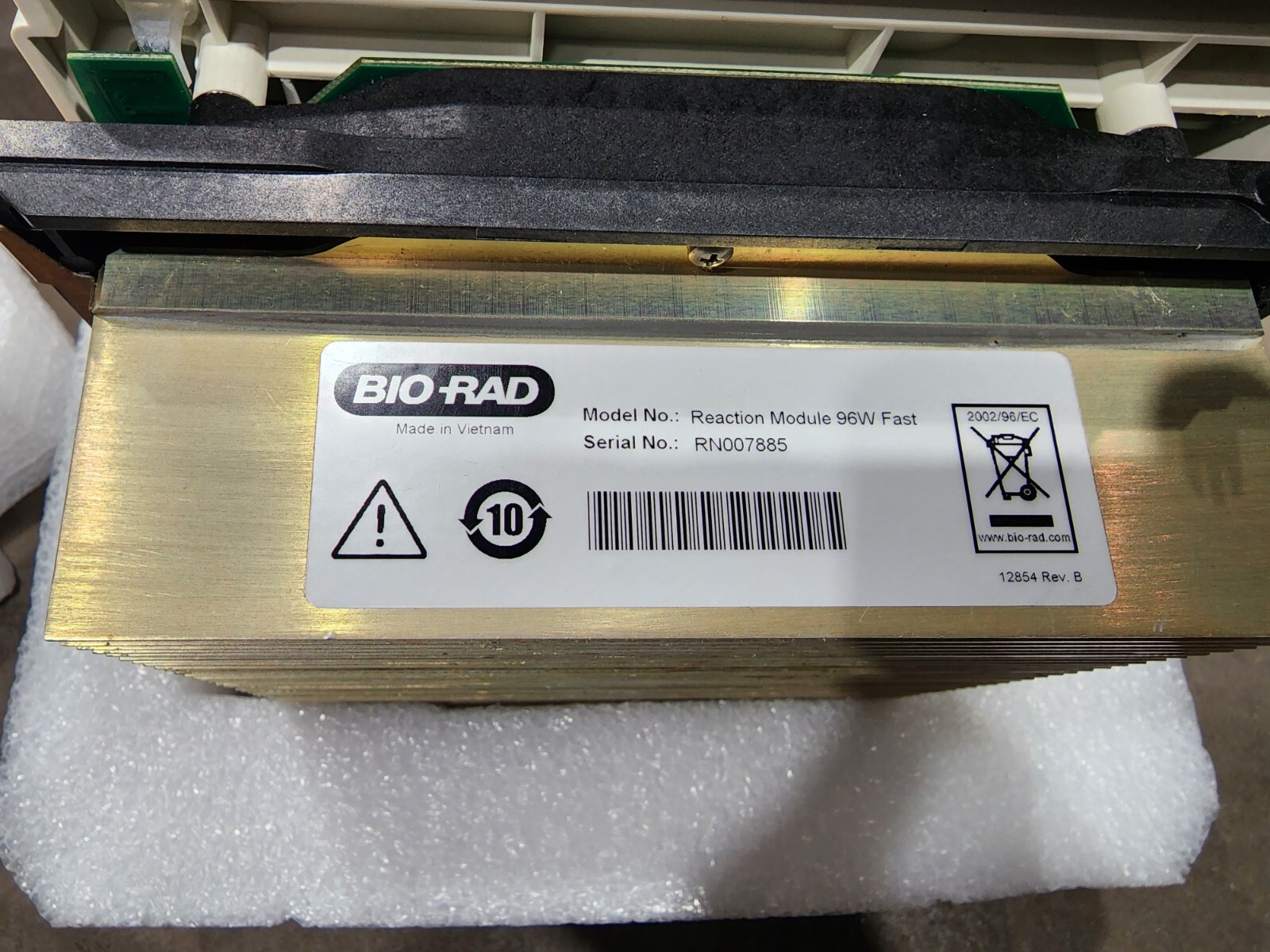 BIO-RAD RESEARCH MODULE 96W FAST REACTION MODULE 184-0096 1840096 | eBay