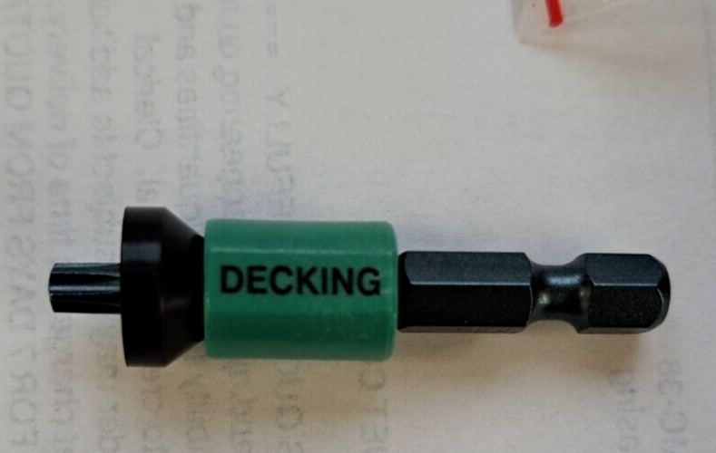 2 TREX DECKING SYSTEM TOOLS DEPTH SETTER FOR PLUGS DECK SCREWS T20 | eBay