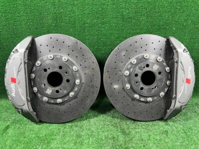 2018 - 2024 AUDI RS5 FRONT BREMBO CARBON CERAMIC BRAKE CALIPER ROTOR ...