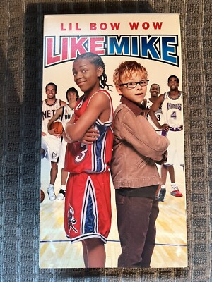 Like Mike VHS 2002 Lil Bow Wow Morris Chestnut Jonathan Lipnicki Movie ...
