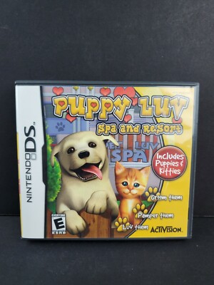 Puppy Luv: Spa and Resort (Nintendo DS, 2007) Complete Virtual Pet Game ...