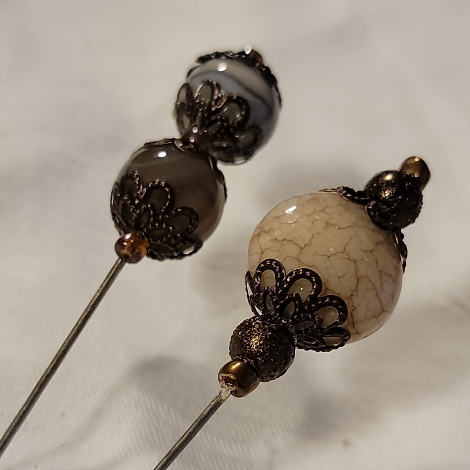 Handmade Vintage Victorian Inspired Hat Pin Set | eBay