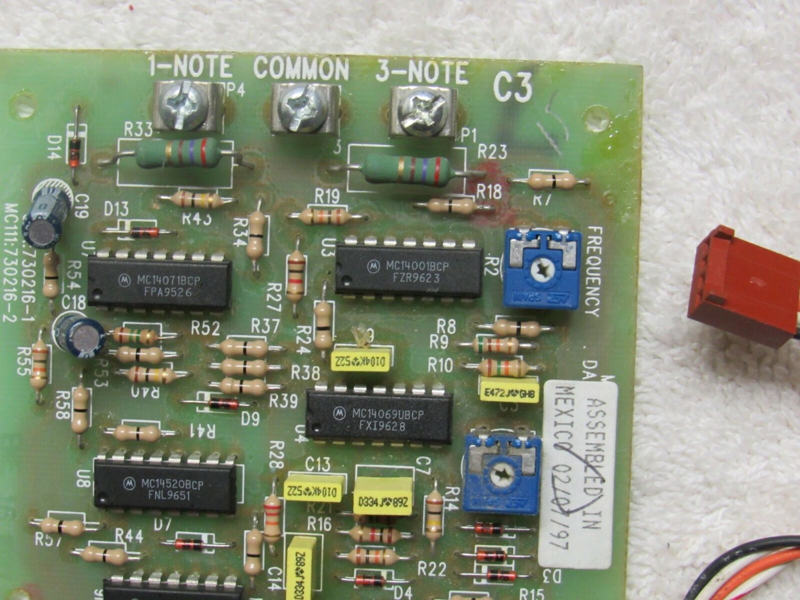 Chime Module C3 for pre-2000 M&S Intercom MC170, 200, N300, MC350A | eBay