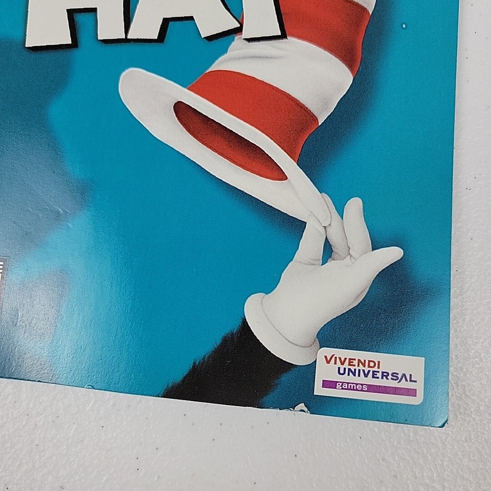 Dr Seuss The Cat In The Hat Xbox Original Video Game Complete W Manual ...