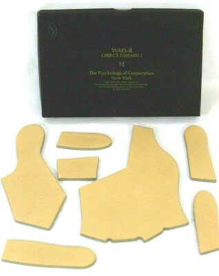 WAIS-R Wechsler Adult Intelligence Scale Psychological Object Assembly ...
