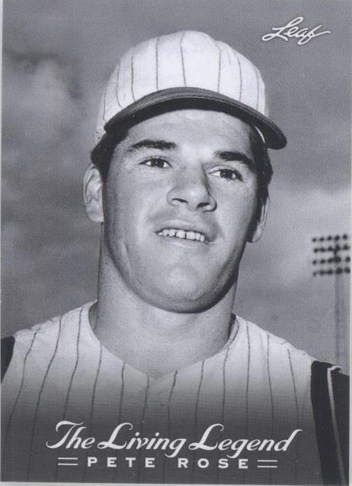 2012 Leaf Pete Rose The Living Legend - Pete Rose #3 for sale online | eBay