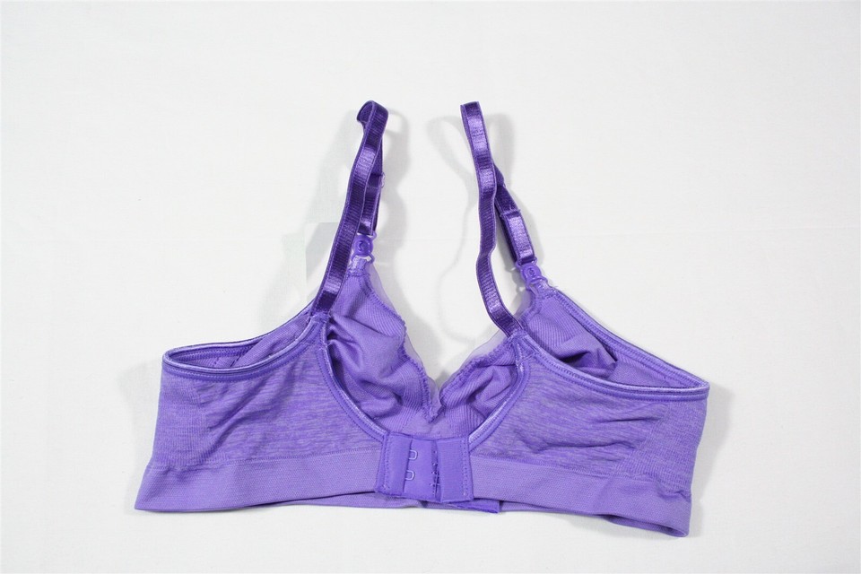 017X02 Hanes G795 Comfort Flex Seamless Convertible Wire Free Bra SM ...