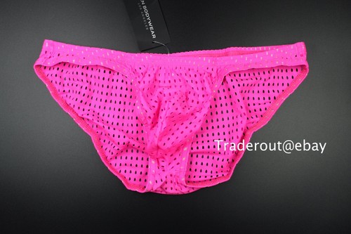 N2N Bodywear Men pink Popsicle Raider swim bikini swimwear underwear ...