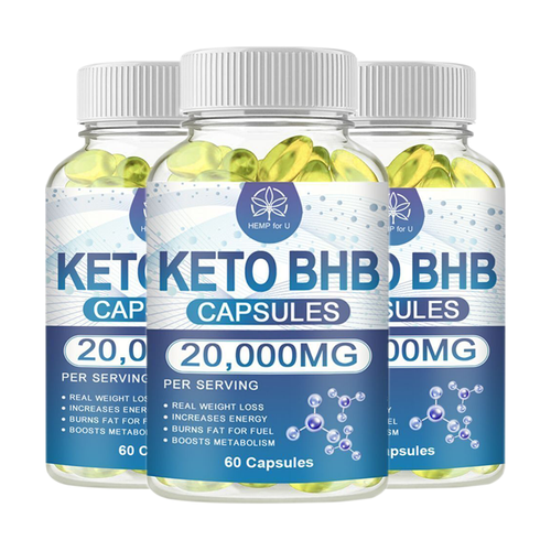 180 Pills Keto BHB Capsules Weight Loss Diet Pills Fat Burner Detox ...