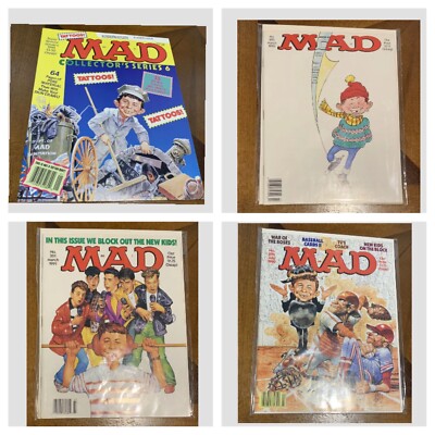 Lot of 4 MAD Magazines - Collector's Series | eBay