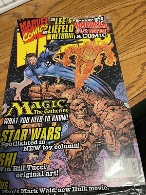 WIZARD MARVEL COMICS MAGAZINE | eBay