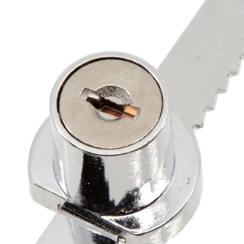 TRIXES Display Showcase Cabinet Slide Lock NEW DIY Sliding Lock Display ...