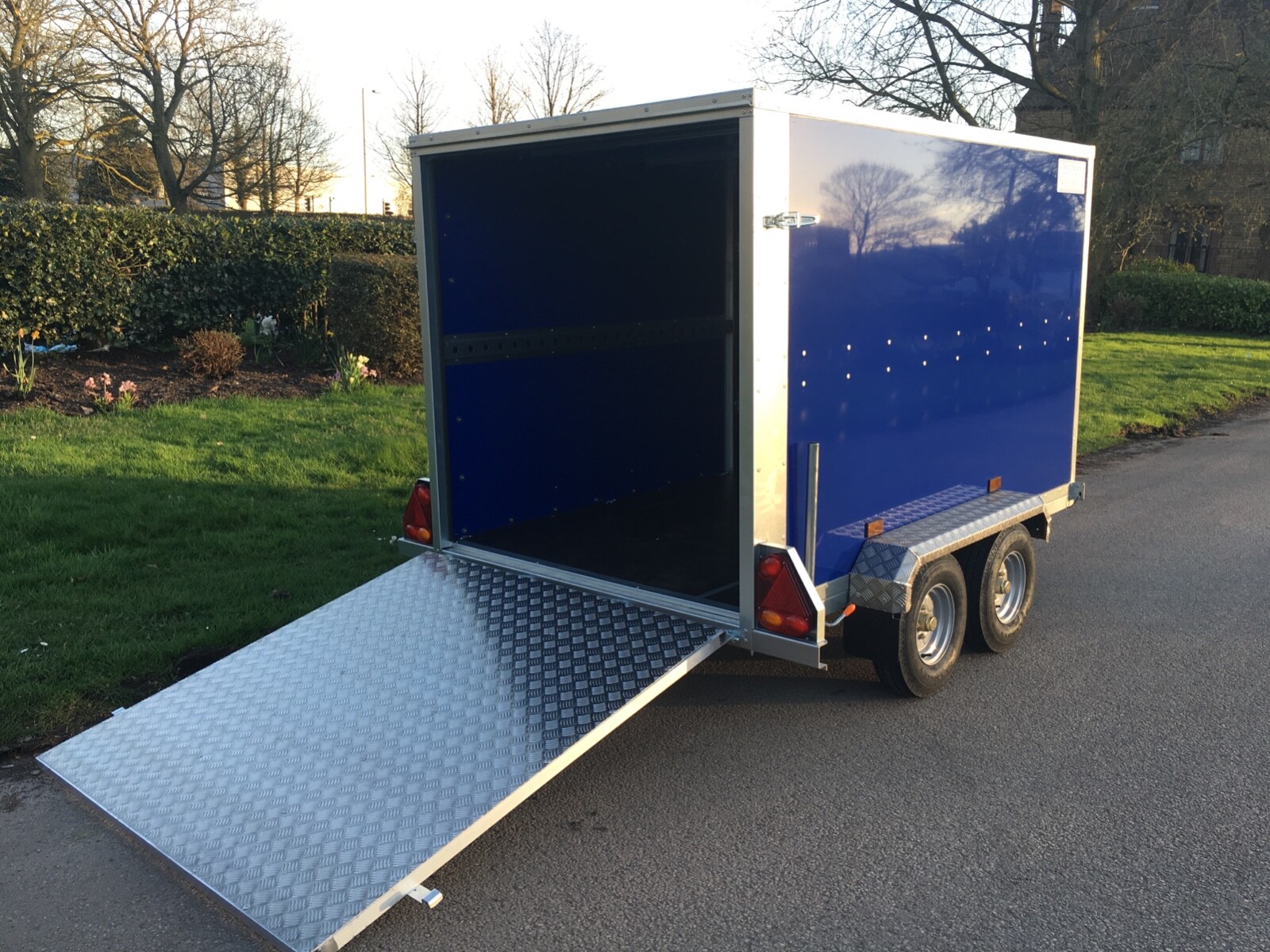 TICKNERS BOX TRAILER 8x5x5. TWIN AXLE from Teds Trailers Liverpool ...