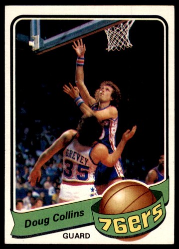 1979-80 Topps Basketball Card Doug Collins Philadelphia 76ers #64 | eBay