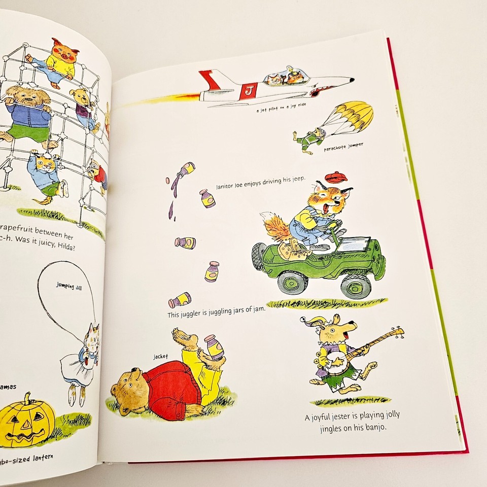 Big Busy Book Richard Scarry Hardcover Childrens Book Free Postage ...