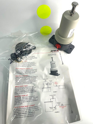 JESCO PRESSURE RELIEF VALVE BACK PRESSURE J260150-PRV J23564-48 | eBay