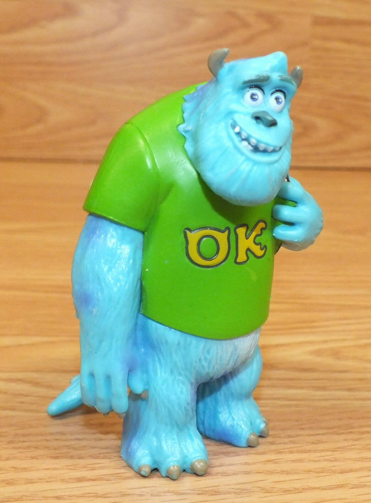 Genuine Disney / Pixar 4" (inch) Sully From monsters Inc. OK PVC Toy ...