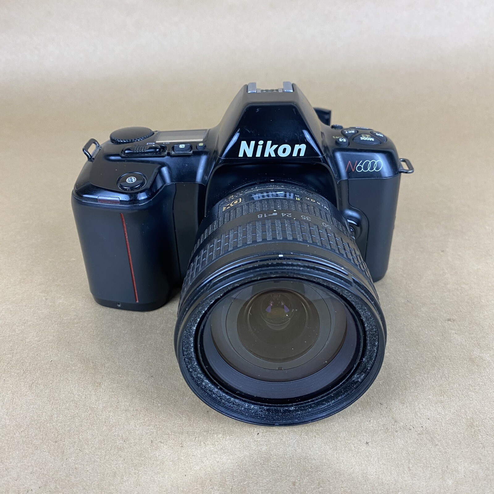 Nikon N6000 35mm SLR Film Camera W/ AF-S Nikkor 18-70mm 1:3.5-4.5G ED ...