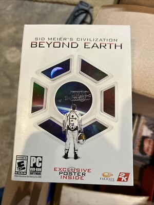 Sid Meier’s Civilization Beyond Earth PC game disc with Key and Manual ...