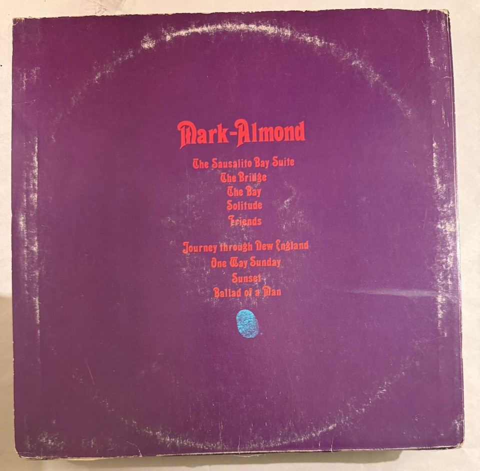 MARK-ALMOND – MARK-ALMOND II - VINYL LP BLACK - VG+ - A21 | eBay