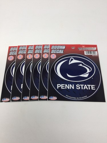 Nitty Lions Penn State University College Round Decal Sticker 4.5 Inch ...