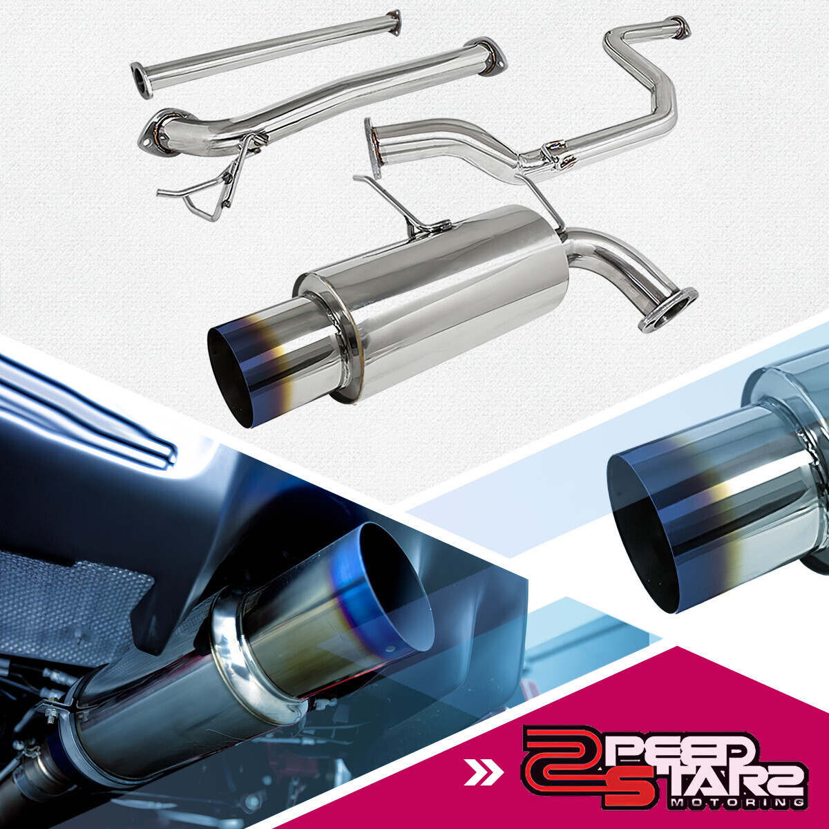 1993 Acura Integra Exhaust 1990 1993 Acura Integra Muffler