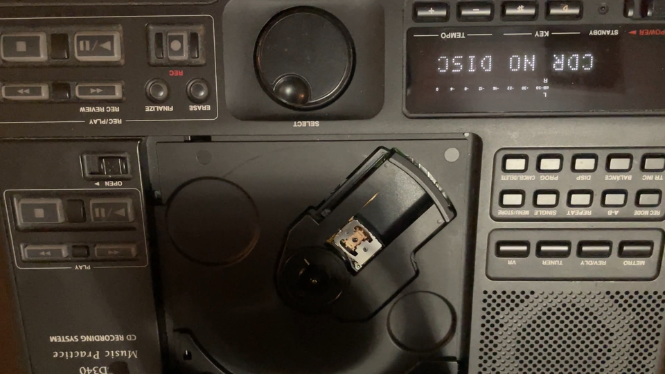 Superscope PSD340 Music Practice CD Recording System No Remote - READ ...