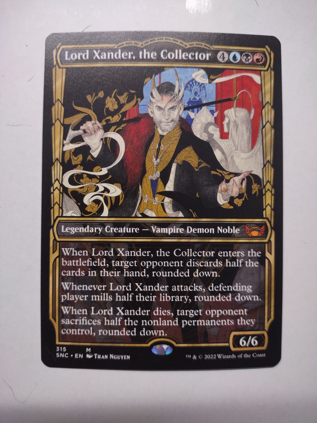 MTG Lord Xander, the Collector Streets of New Capenna 315 Regular ...