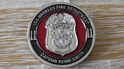 Los Angeles Fire Department CA Captains Challenge Coin #A564 | eBay