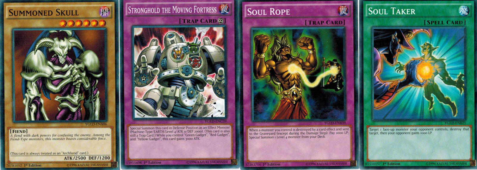Soul Rope * + Soul Taker + Stronghold the Moving Fortress + Summoned ...