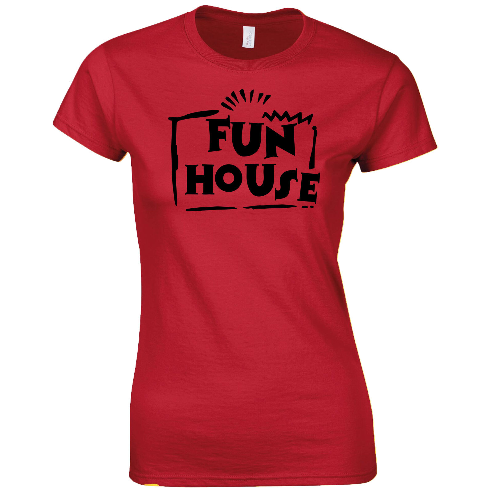 Fun House T-Shirt Retro Fancy Dress Pat TV Sharp Dance Rave Men's ...