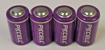 4 x 1/2 AA ER14250 Lithium 3.6v Battery Risco Pyronix Yale Orisec ...