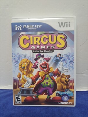 Circus Games Video Game (Nintendo Wii, 2008)(Complete)(Tested ...