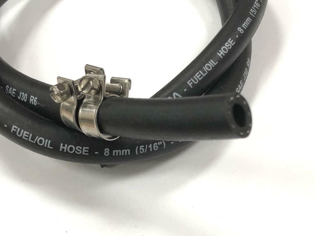 5/16" Reinforced Fuel Line Tube Pipe Car Van motorcycle 8mm ID SAEJ30R6 ...