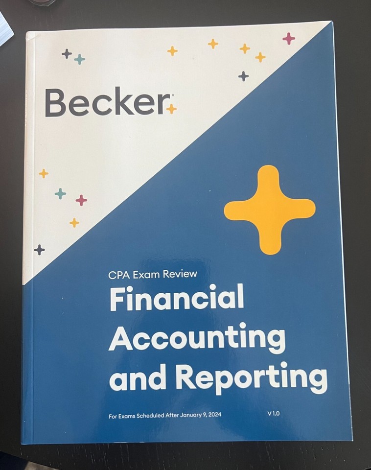 becker cpa books 2024 | eBay