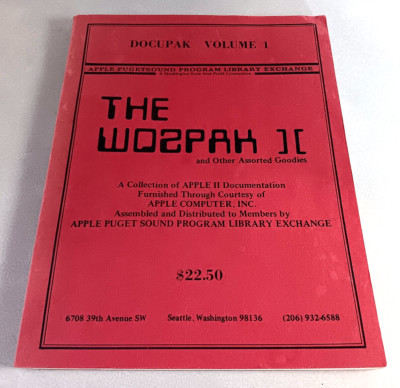 THE WOZPAK II VINTAGE APPLE COMPUTER REFERENCE BY A.P.P.L.E. & WOZ | eBay