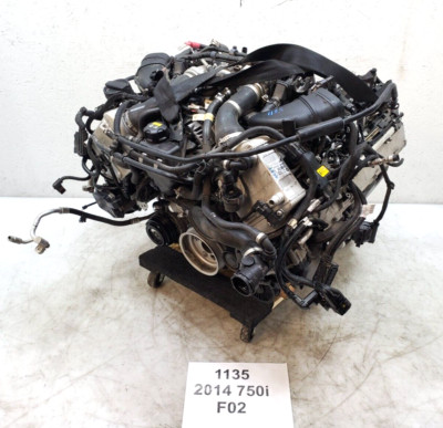 OEM BMW F01 F10 RWD Engine Motor Long Block N63T 4.4L Twin Turbo ...